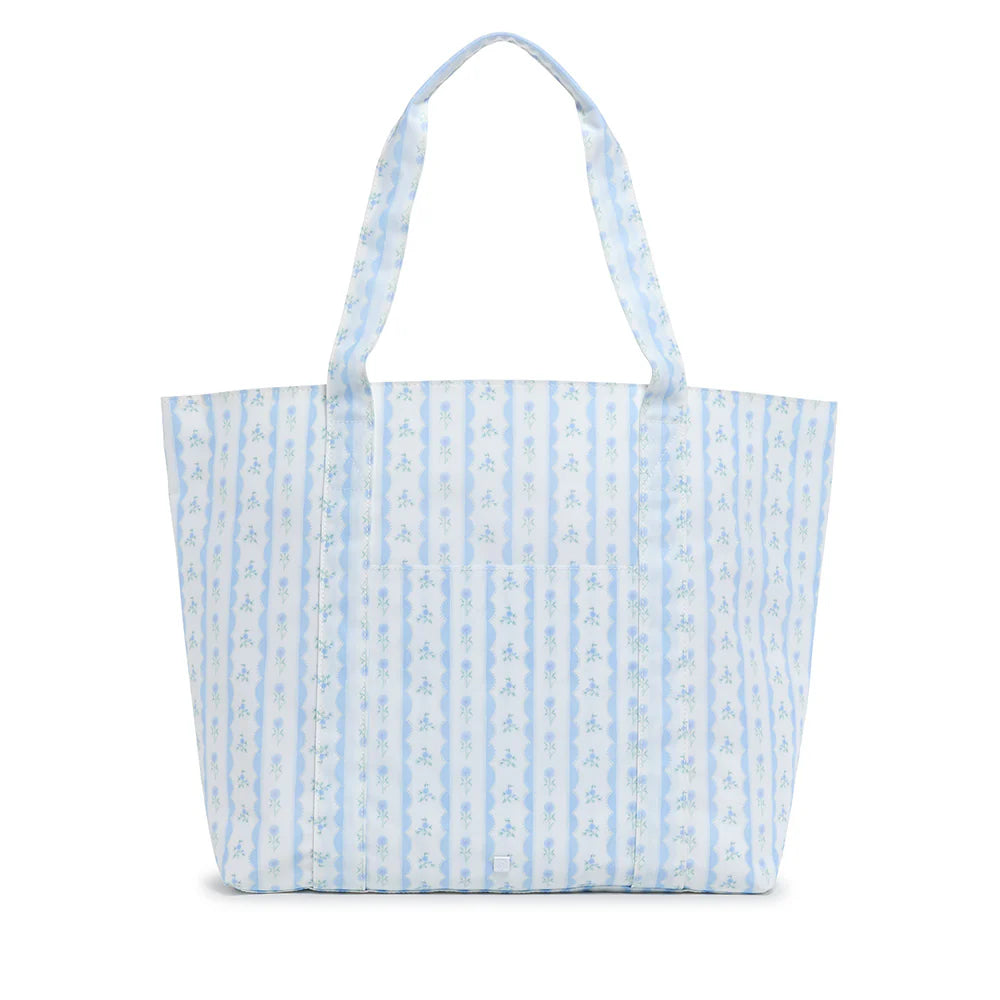 Blue Gingham Backpack | Baby School Backpack | Letters and Loops